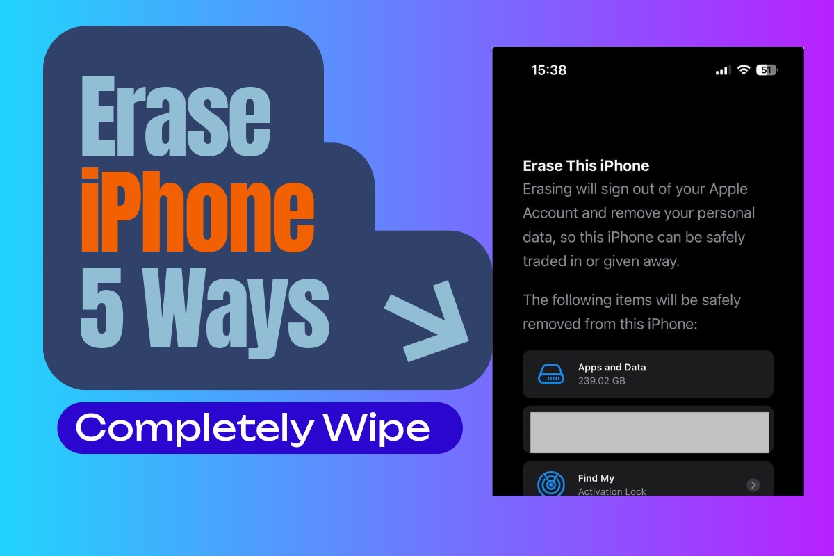 How to Erase iPhone: 5 Proven Ways to Wipe Your Data - AH